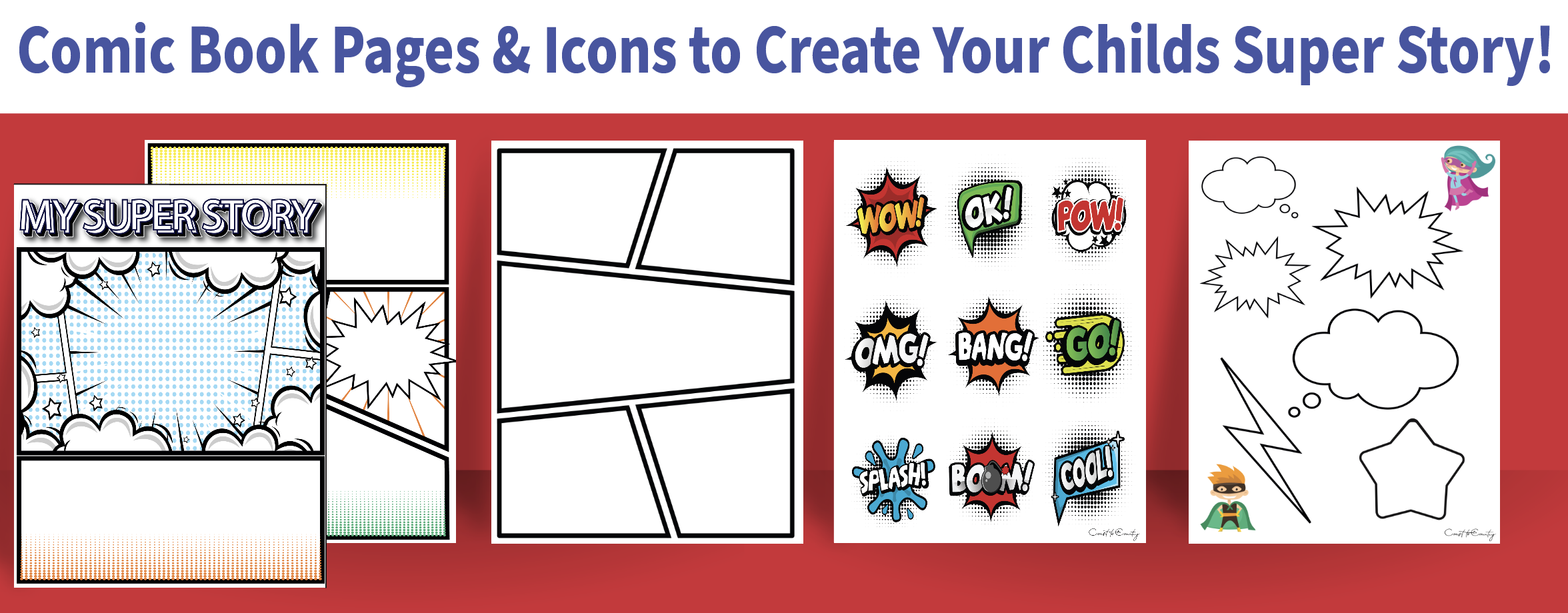 Superhero Me: Fun, Printable Activities to Build Confidence! – Coast to ...